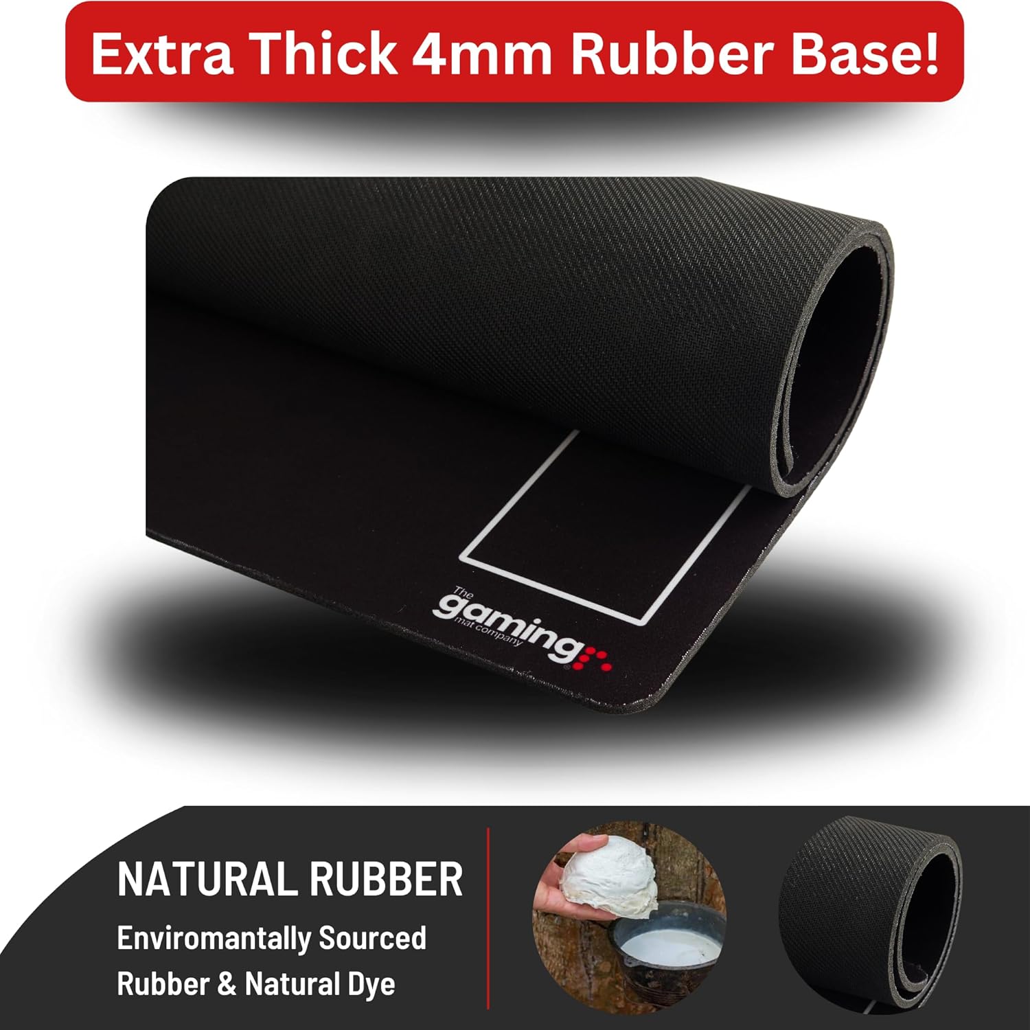 The Gaming Mat Company 2 Player Pokémon Playmat | Black and White Trad