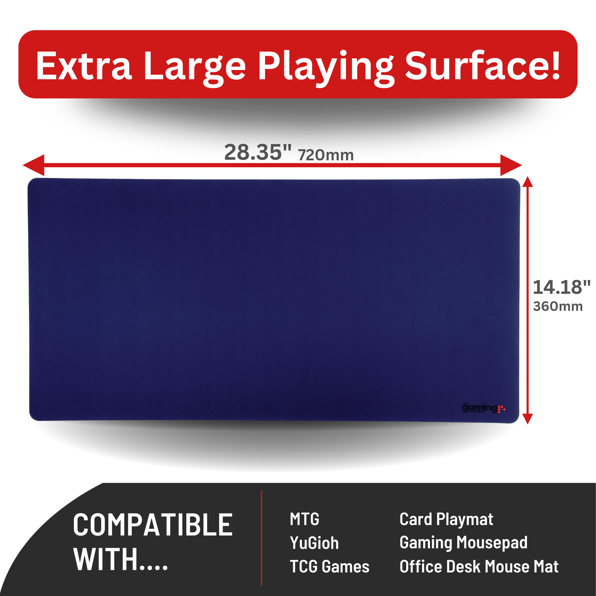 The Gaming Mat Company Single Player MTG Playmat & Gaming Mouse Pad
