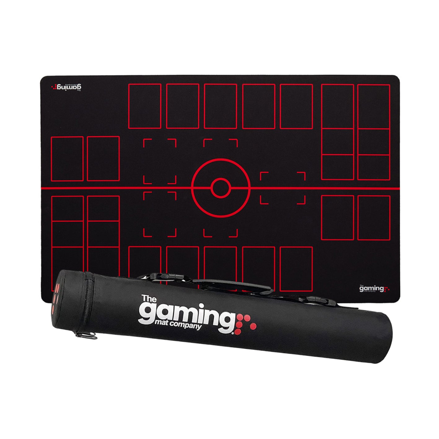 GMC Deluxe 2 Player Black & Red Pokemon Playmat | Pokemon Card Playmat ...